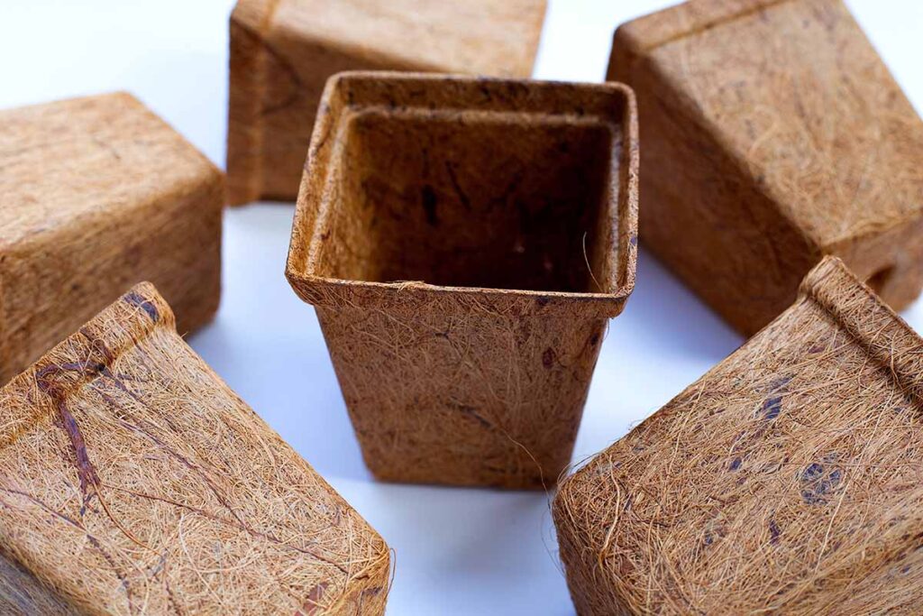 Coir pots - Bio Substrates